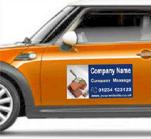 Magnetic signs for your car & van that you can Design online - Sign Right